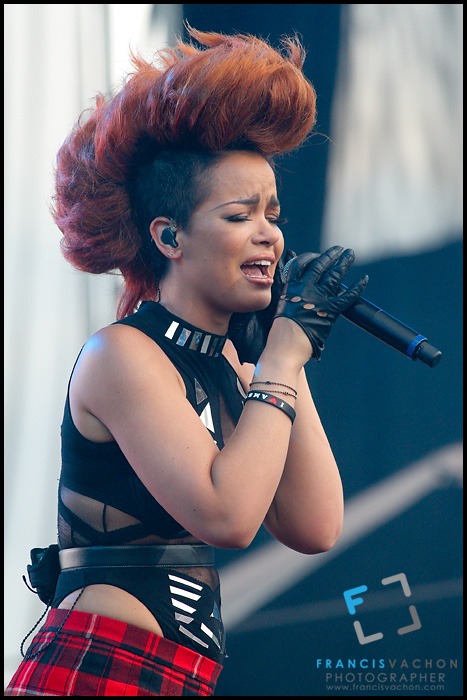 Eva Simons at the 45th Festival d'été de Québec - Francis Vachon ...