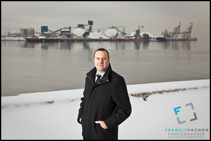 Martin Fournier, PDG d'Armateurs du St-Laurent - Francis Vachon ...